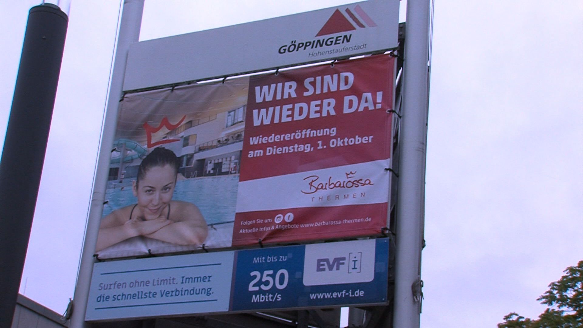 Barbarossa-Thermen bald wieder geöffnet! Barbarossa-Thermen bald wieder geöffnet!