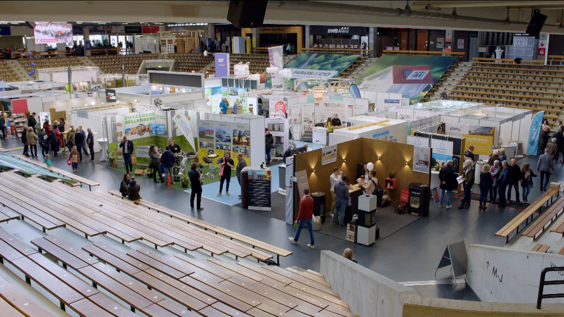 Messe: Gelungene Premiere für die „Haus und Co.“ in der EWS-Arena